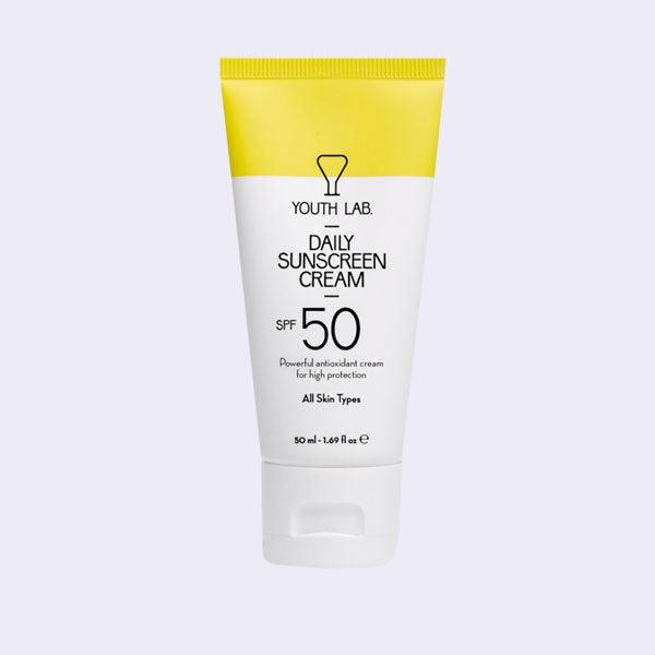 Youth Lab Daily Sunscreen Cream SPF 50: all skin types (non-tinted ...